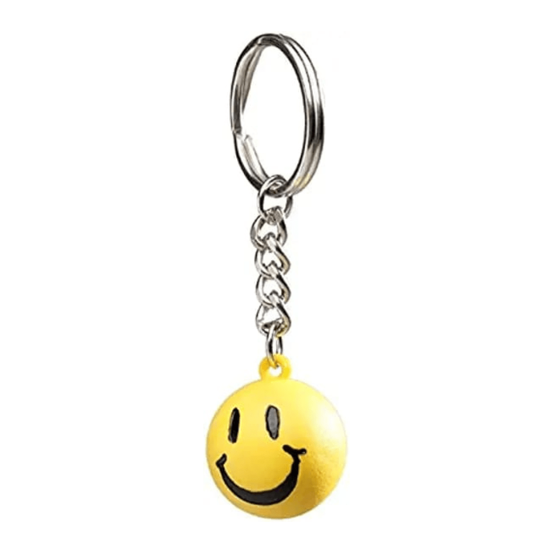 Cute Smiley Face Keychain Multicolor - Wholesalesupply