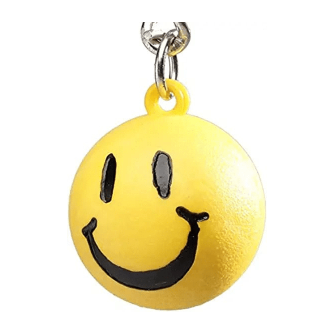 Cute Smiley Face Keychain Multicolor - Wholesalesupply