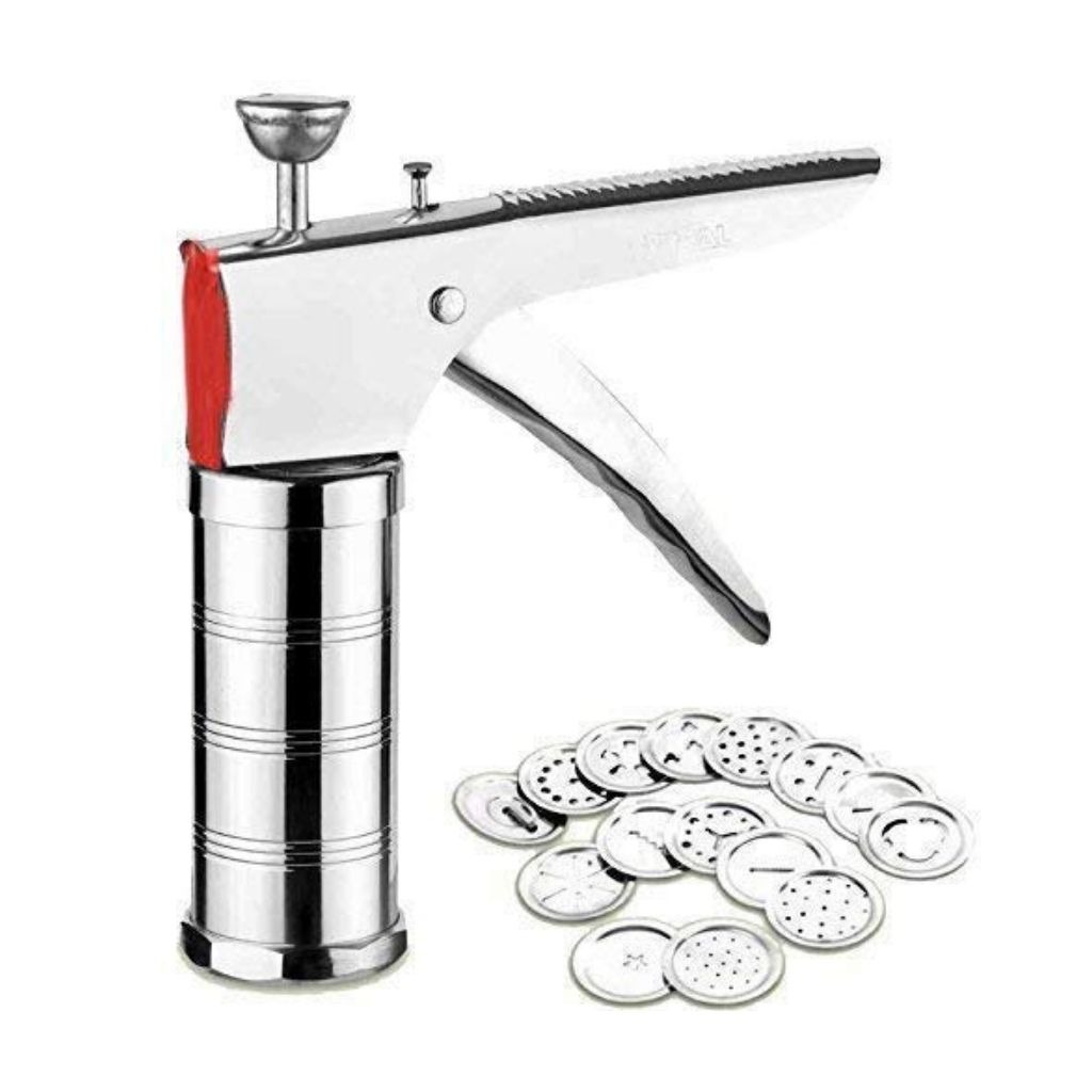 Stainless Steel Kitchen Press with 15 Different Types of Jalies ...
