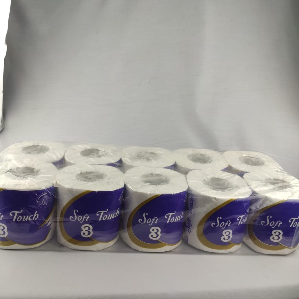 TOILET PAPER SOFT TOUCH 140 G PACK OF 10 - Wholesalesupply