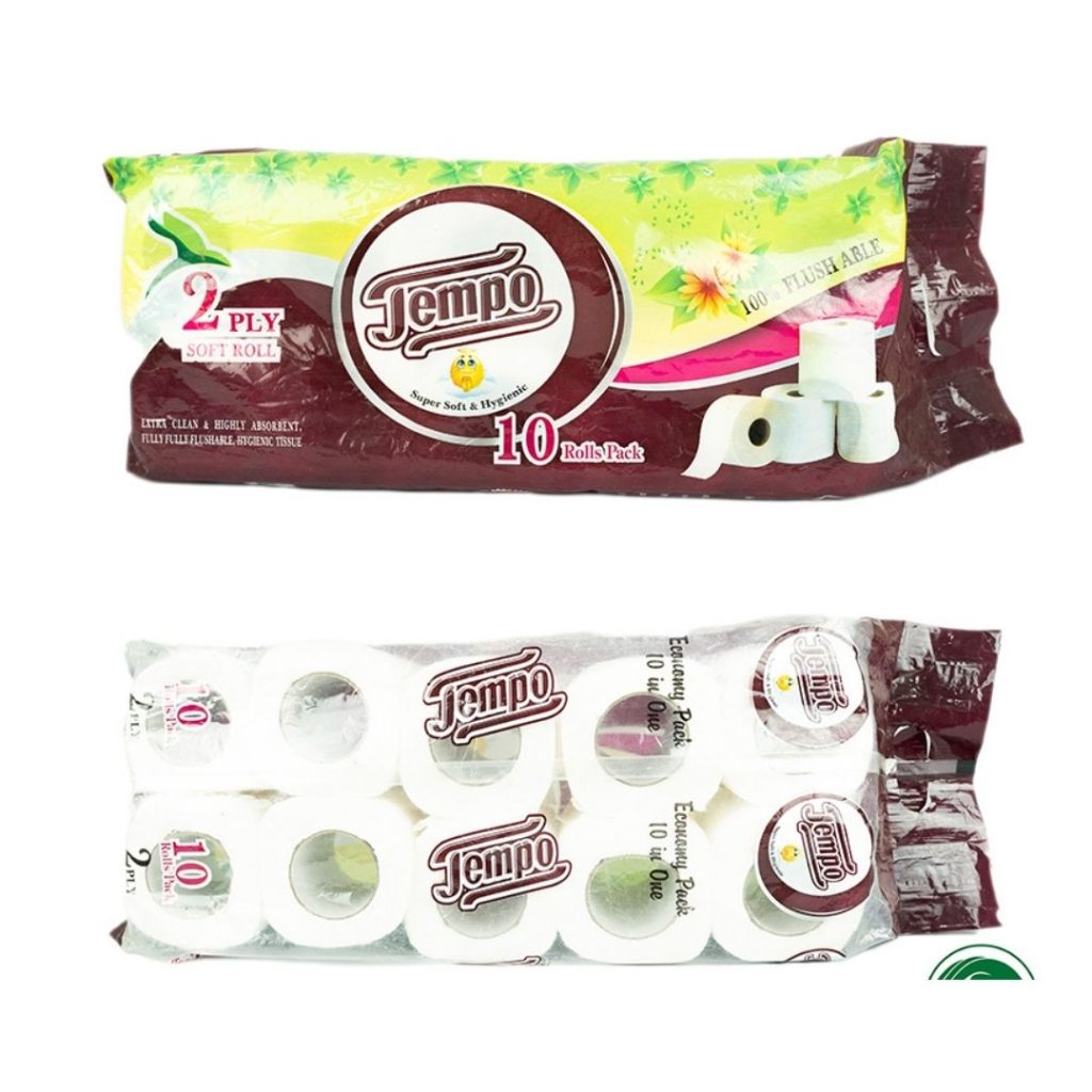 10 Rolls Toilet Paper Jempo 70 G 2 Ply - Wholesalesupply